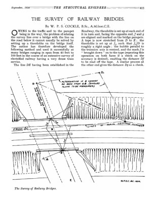 The Survey of Railway Bridges - The Institution of Structural Engineers