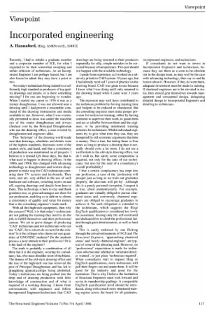 Incorporated Engineering - The Institution of Structural Engineers