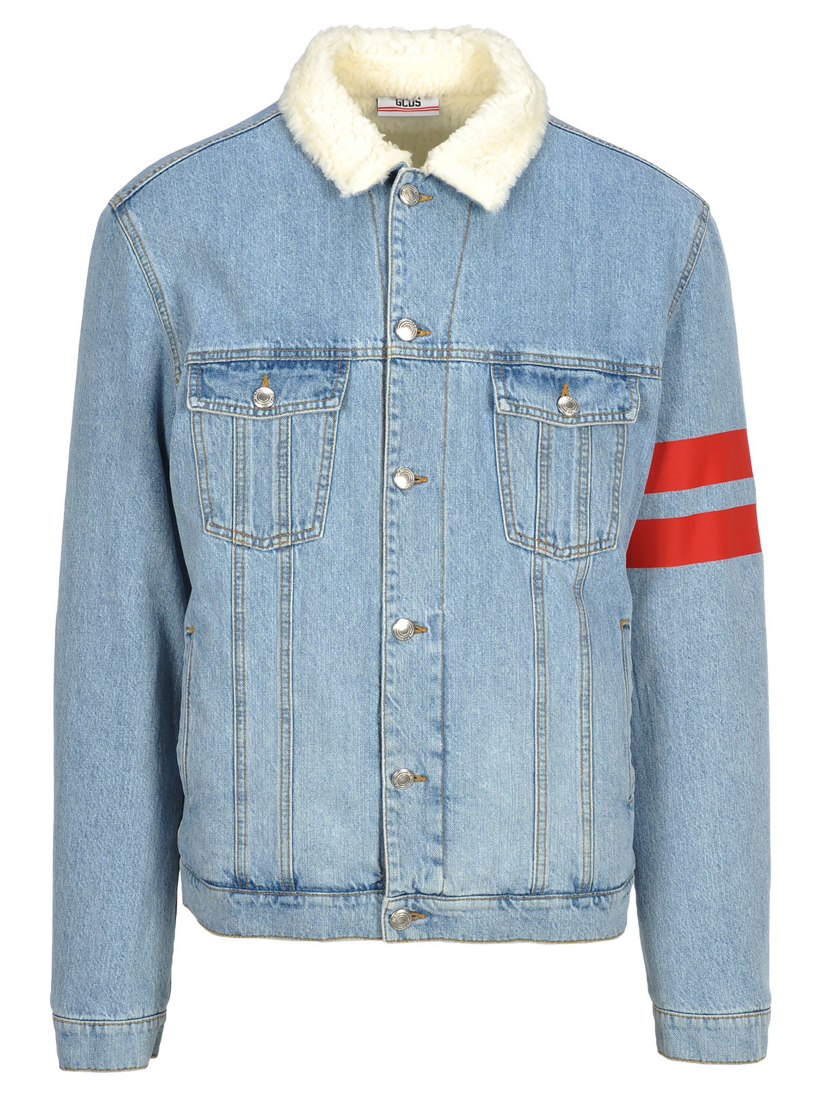 italist | Best price in the market for GCDS Gcds Denim Jacket - LIGHT ...