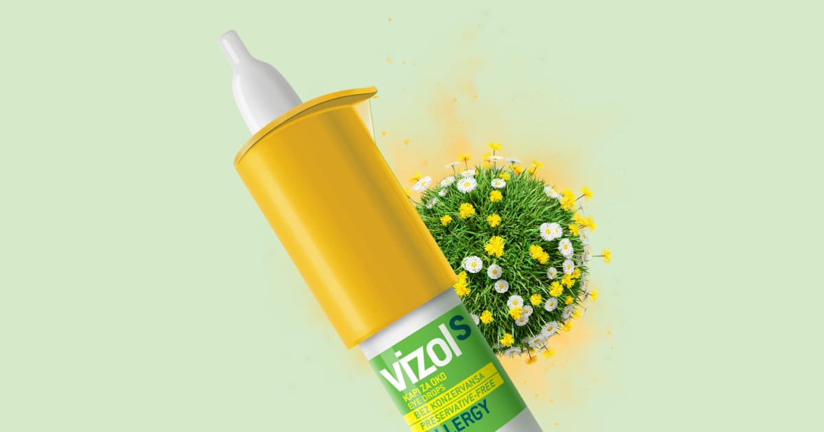 Vizol S Allergy 2% ectoine eye drops