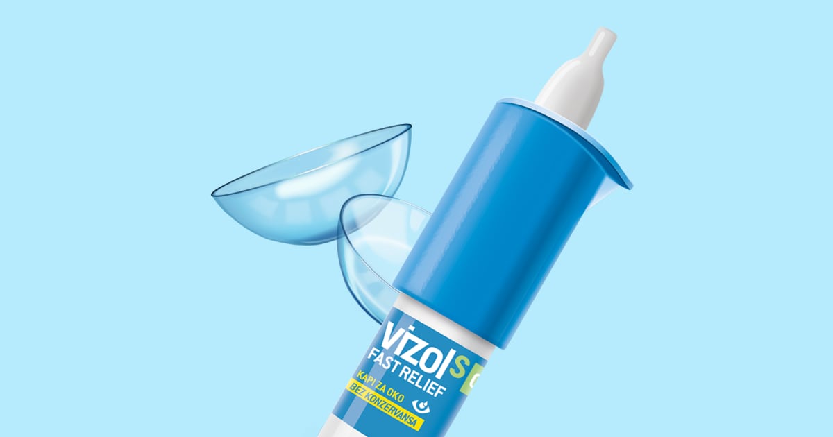 Vizol S Fast Relief kapi za oči