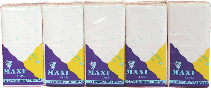 George Katsafados Ltd - MAXI HANDKERCHIEFS 10PCS