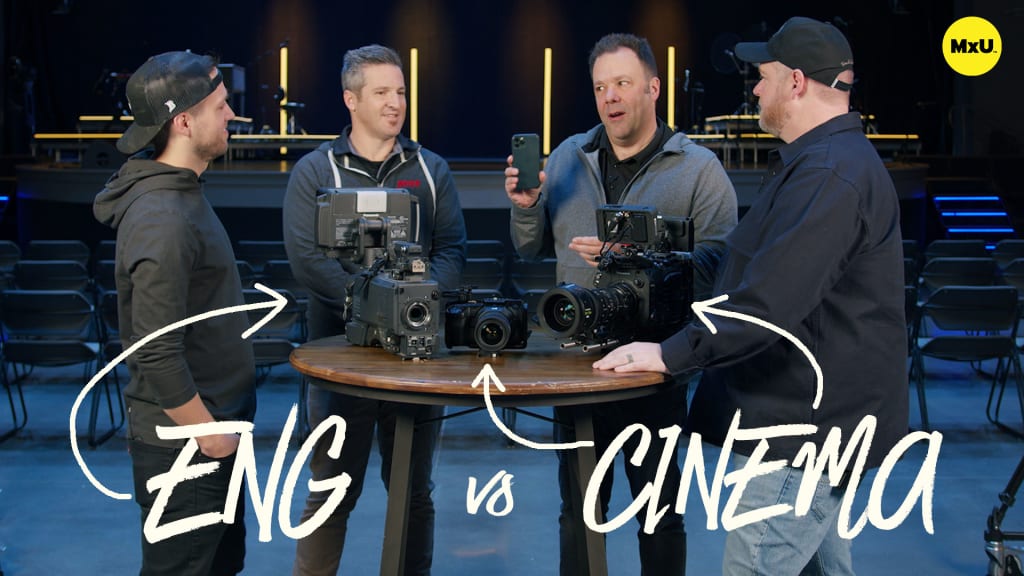 Broadcast vs Cinema Cameras