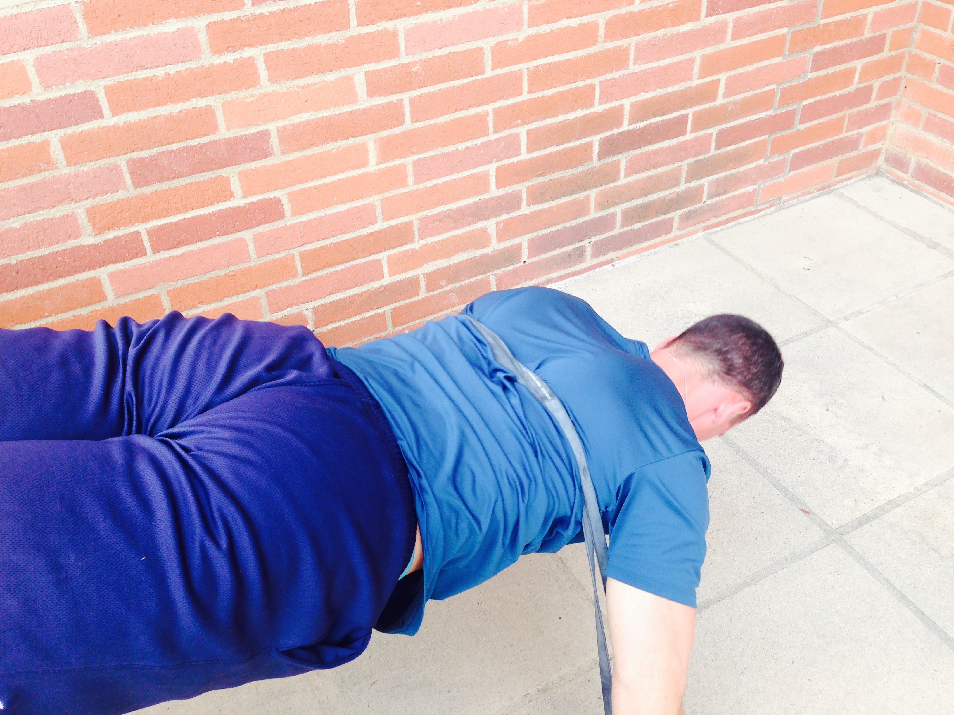 Workout Band Challenge: Resisted Push Up