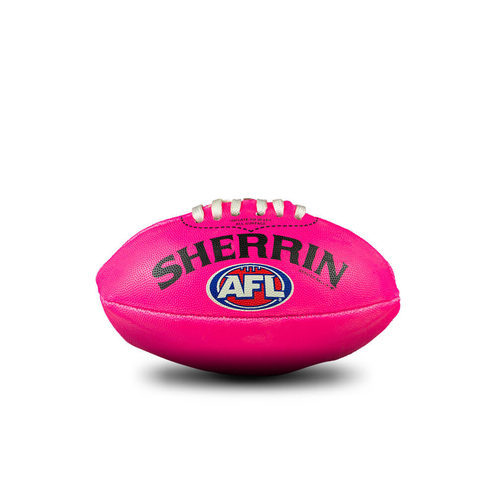 afl-mini-ball-16cm-pink