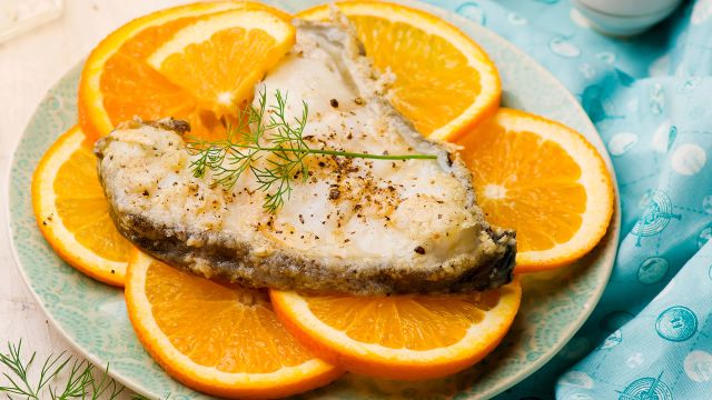 Baked halibut with citrus crust recipe - Sharecare