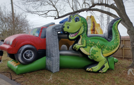 USA | Dinosaur Bounce House | Sky High Party Rentals