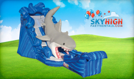 USA | Shark Inflatable Slide Rentals | Sky High Party Rentals