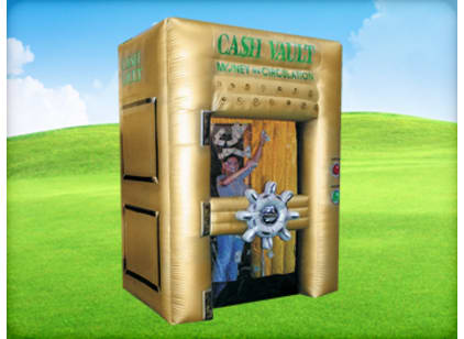 Houston, TX | Cash Cube Rental | Sky High Party Rentals