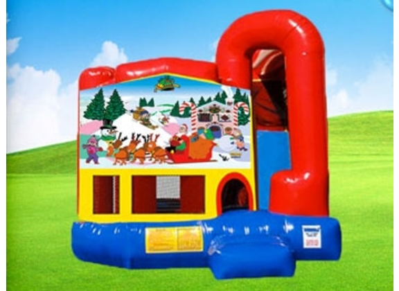 Houston, TX | Christmas Inflatable Slide | Sky High Party Rentals
