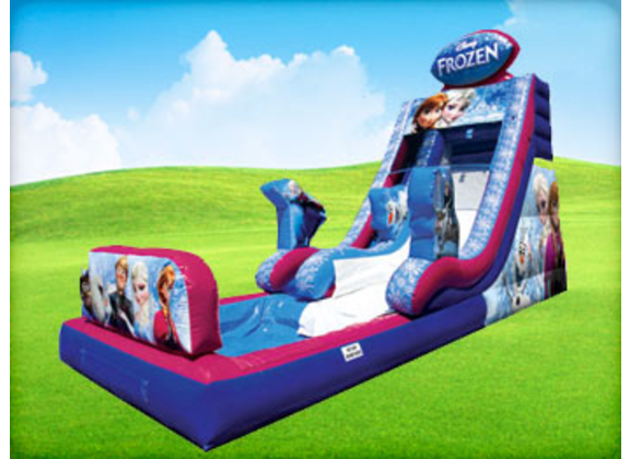 Houston, TX Frozen Inflatable Slide | Sky High Party Rentals