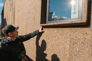 Cork Insulation and Siding - I've never seen this!