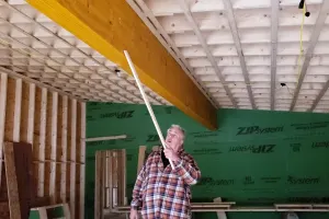 Framing the Garage Roof